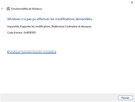 Net Framework 35 Just Wont Install Error Code 0x800f0831 Rtechsupport
