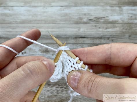 Slip Slip Purl Ssp And Purl 2 Together Through Back Loop P2tog Tbl Easy Alternative Yarn