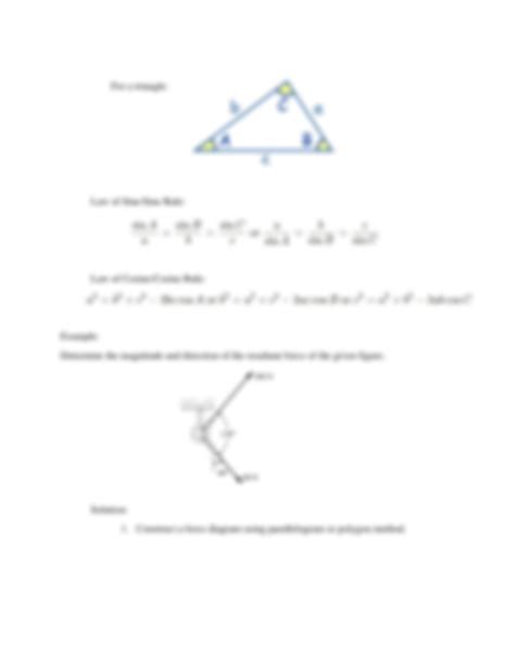 SOLUTION Physics Module Lesson Scalars And Vectors Studypool