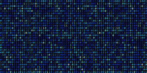 Abstract Technology Binary Code Backgrounddigital Vector Image