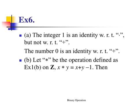 Ppt Binary Operations Powerpoint Presentation Free Download Id6319188