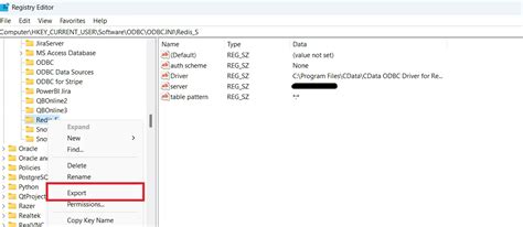 Export Dsn Configuration Settings From Current Machine To Another