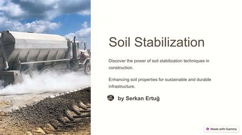 Soil Stabilizationpptx Soil Stabilizationpptx