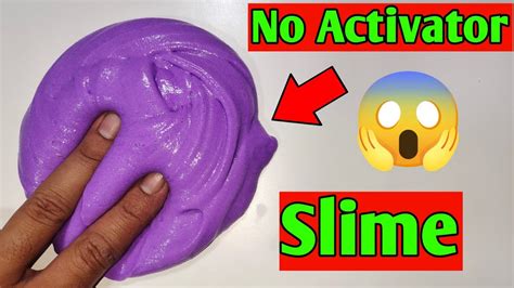 Make Slime In 5 Minutes Without Borax Or Any Activator L How To Make Slime Without Activator