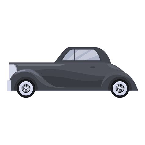 Classic Grey Coupe Automobile Presenting Side View 47060714 Vector Art At Vecteezy