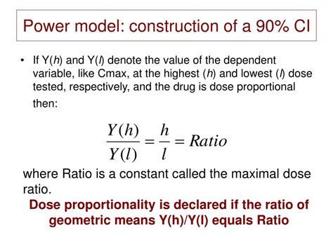 Ppt Exercise 6 Dose Linearity And Dose Proportionality Powerpoint Presentation Id 1299480