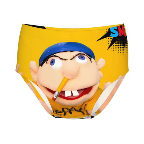 Defioc Sml Jeffy Pattern Girls Underwearstretch Cotton Panties For