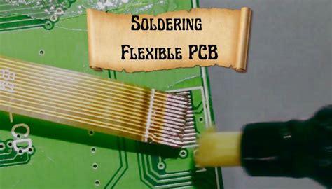 Soldering Flexible Pcb Guide