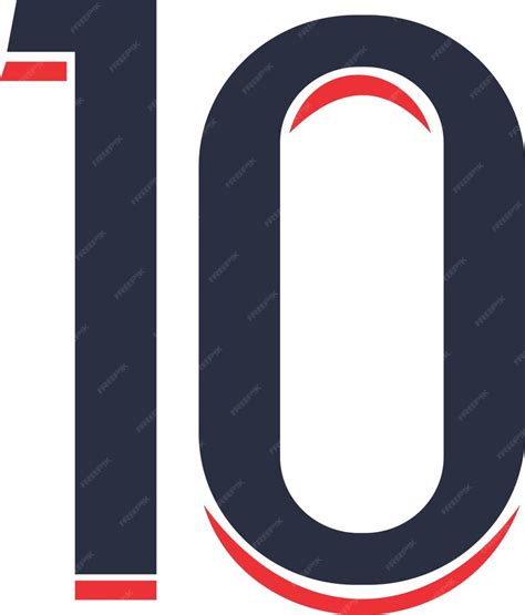 Premium Vector Numeric Letter