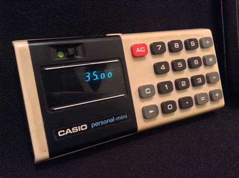 Calculator Casio Personal Mini By Youbuymyfinds On Etsy