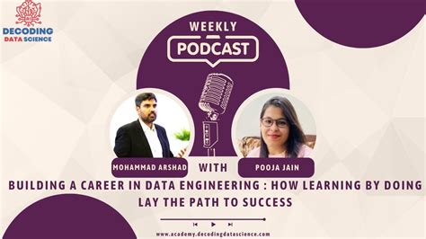 🎙️ Podcast With Pooja Jain Exploring The World Of Ai And Data