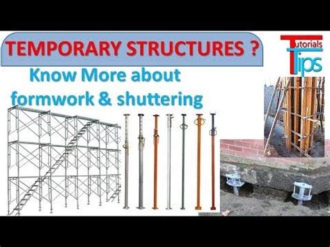 What Is Temporary Structure At Site Different Type Of Arrangement In Building Construction
