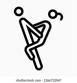 Outline Sex Position Pixel Perfect Vector Stock Vector Royalty Free 1266722047 Shutterstock