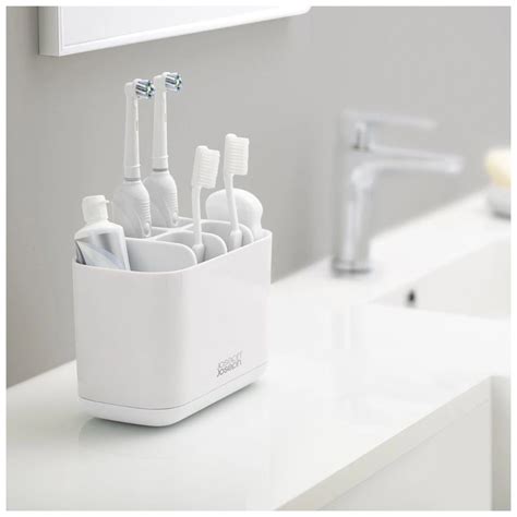 Joseph Joseph კბილის ჯაგრისების სათავსო თეთრი Veli Store