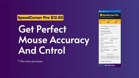 Control Your Mouse Sensitivity Using Shortcuts Speedcursor Pro