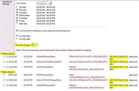resource reservation in lotus notes collaboration spiceworks community
