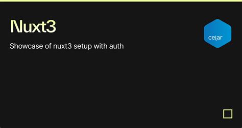 Nuxt Codesandbox