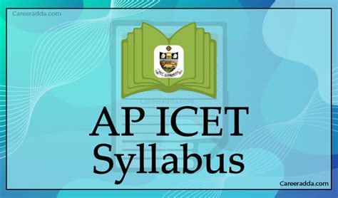AP ICET Syllabus 2023 Exam Pattern Selection Process Career Adda