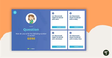 Digit Place Value Warm Up Interactive PowerPoint Teach Starter