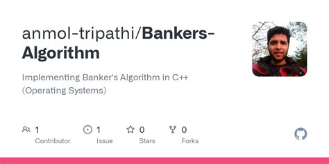 Github Anmol Tripathibankers Algorithm Implementing Bankers Algorithm In C Operating