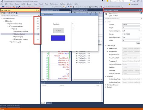 Net學習紀錄 Wpf 新的ui Debugging Tools For Xaml簡介