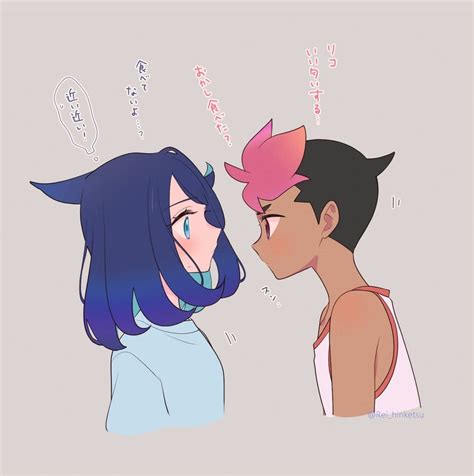 Liko And Roy Pokemon And More Drawn By Rei Hinketsu Danbooru