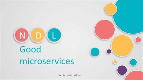 Production Ready Microservices By Viktor Bushmin Pptx