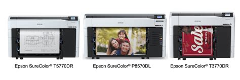 Epson Now Shipping High Speed Surecolor P Series And T Series Wide Format Production Printing