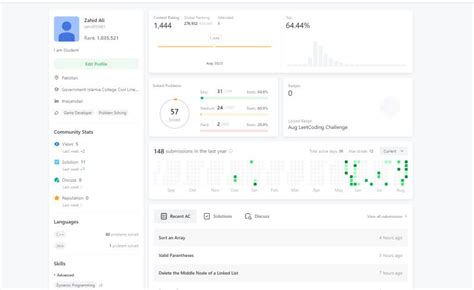 Zahid Ali On Linkedin Connections Leetcode Leetcodechallenge Dailycoding Learning
