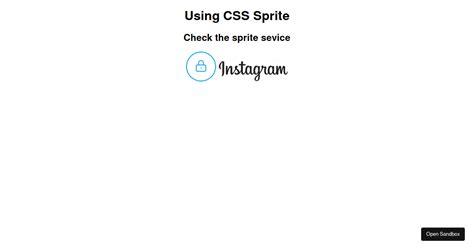 Sprite React Codesandbox