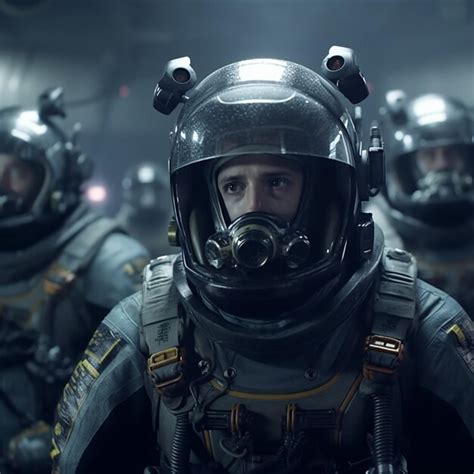 Premium Ai Image A Man In A Helmet Like Army