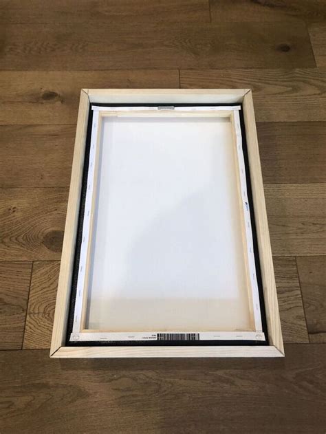 Diy Canvas Floating Frame Hometalk