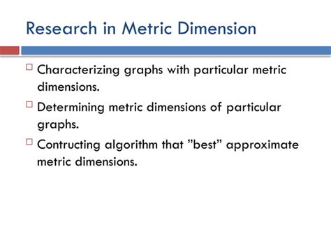 Directed Metric Dimension Of Oriented Graphs Ppt