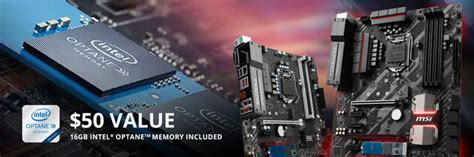 Msi Bundling 16gb Intel Optane Drives With Select Motherboards