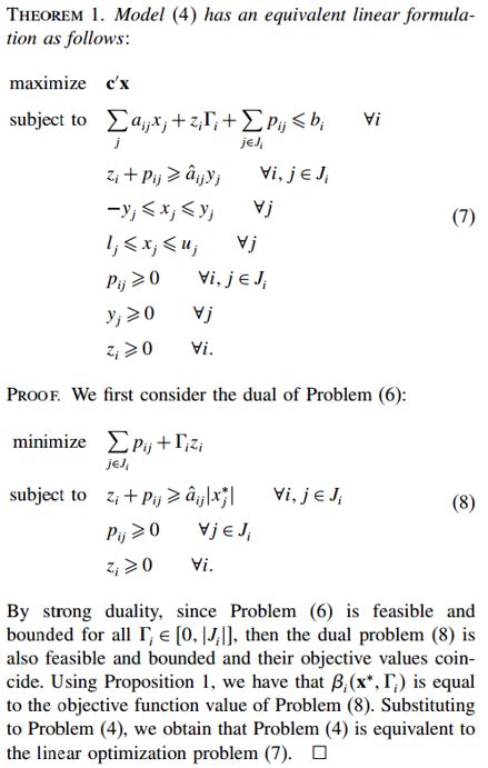 Linear Algebra Help Understand A Dual Of An Optimization Problem