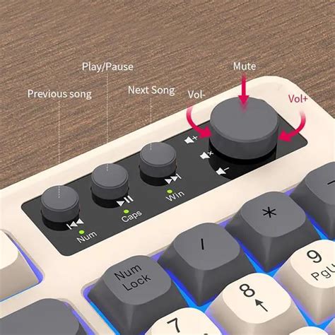 Ergonomic Keyboard With Argb Backlight 98key Keyboard Usb Line