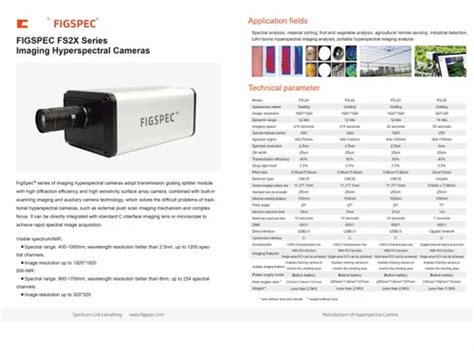Figspec Hyperspectral Image Camera At ₹ 400000piece Camera In