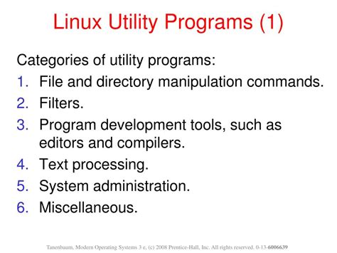 Ppt Cs 423 Operating Systems Design Lecture 4 Linux Overview