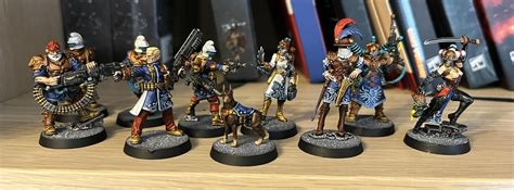 My Rogue Trader Team R Warhammer40k