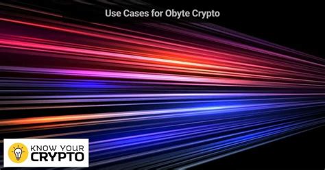 Everything About Obyte A Detailed Guide Sanshuinu Know Your Crypto