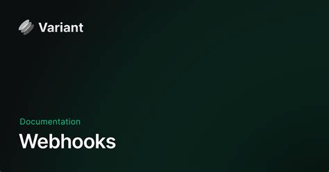 Webhooks Variant