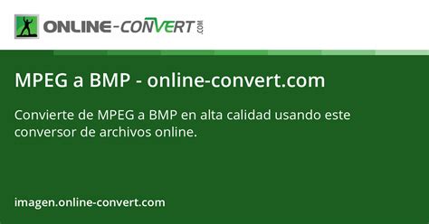 Mpeg A Bmp Online