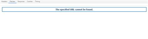 The Specified Url Cannot Be Found Sap Community