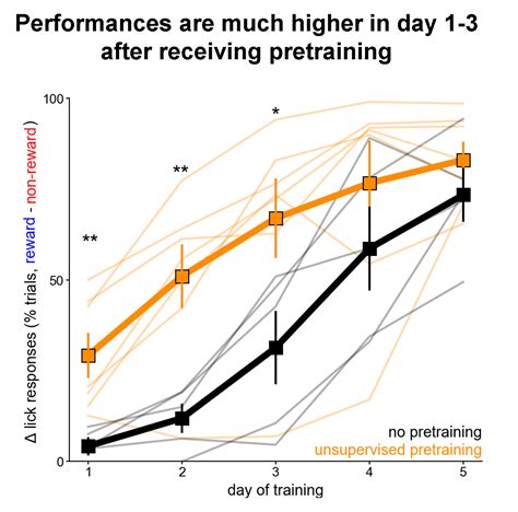 Distinct Streams For Supervised And Unsupervised Learning In The
