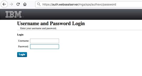 Simpler Isam Authentication Service Urls Philip Nye