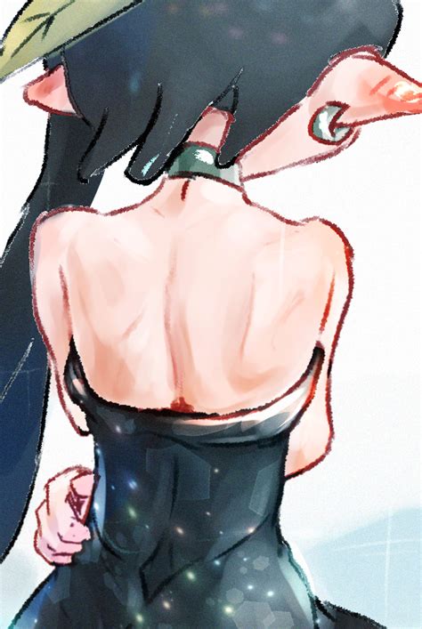 Callie Alterna Splatoon Callie Splatoon Nintendo Splatoon Series Ass Back Bare