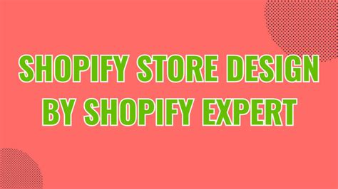 Build Shopify Store Design Redesign 7 Figure Shopify Dropshipping Store