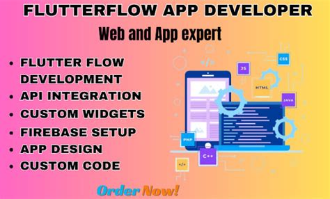Create Flutterflow Flutter App Firebase Mobile App Ios Development By Stennyexpert Fiverr