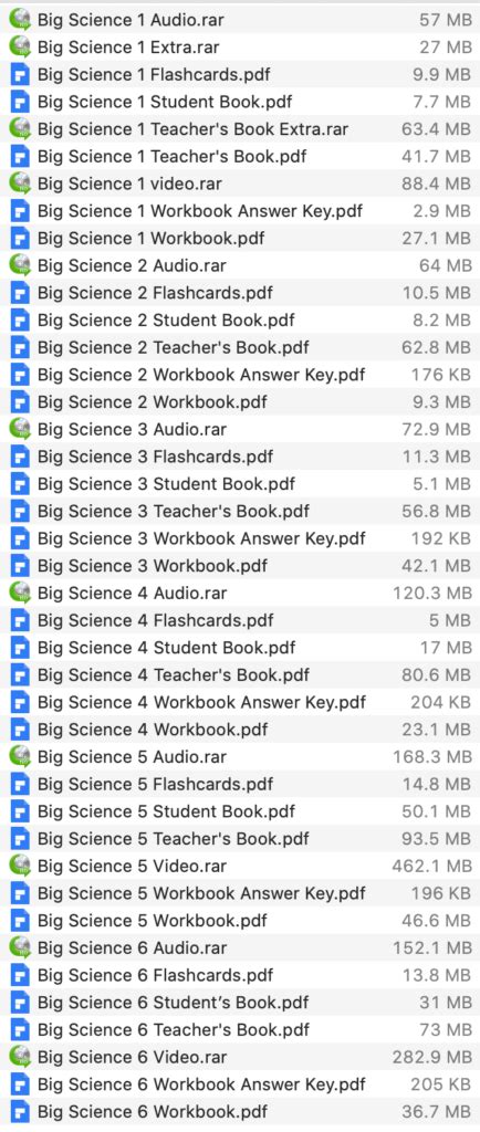 Download Big Science Pdf Active Teach Pre A1 B1