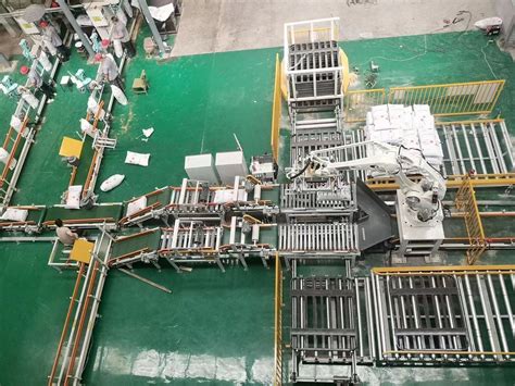 high capacity fully automated robotic palletizer china speediness and smart